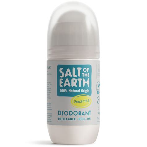Salt Of The Earth Natural Deodorant Refillable Roll On Unscented
