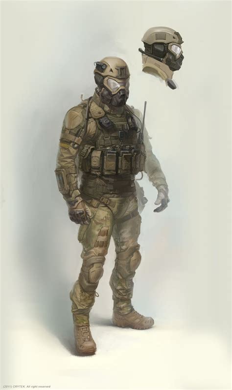 My Concept Art For Crytek Us Future Soldier Denis Didenko Future