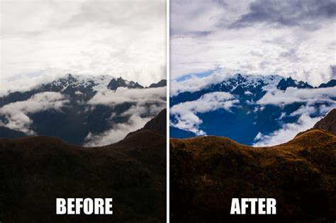 How To Creatively Edit An Average Landscape Raw Image In Lightroom 4