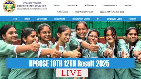Hp Bose 10th Result Org Hp Bose Hpbose Notification Hpbose Himachal