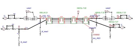 Double Circuit Transmission Lines Vau Deje Tirana In Atp Software Download Scientific Diagram