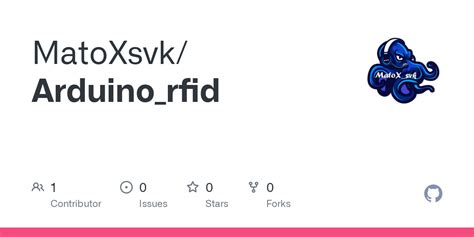 GitHub MatoXsvk Arduino Rfid