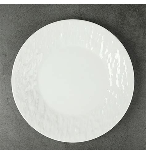 일제 페트라 원형접시 화이트 도자기 디저트 양식 티몬