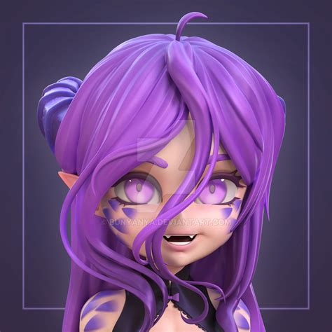 Dragon Girl 3d Commission By Bunyanya On Deviantart