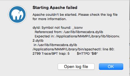 mysql - Why is Apache not starting on MAMP Pro? - Stack Overflow