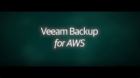 Veeam Backup For AWS Overview Demo