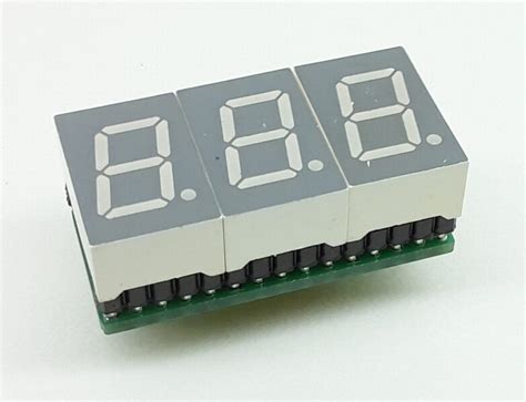 Digit Segment Multiplexed Display Module Electronics Lab Com