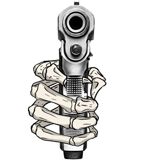 Skeleton Hand W Gun Vtuber Asset Undeadcommander52s Ko Fi Shop