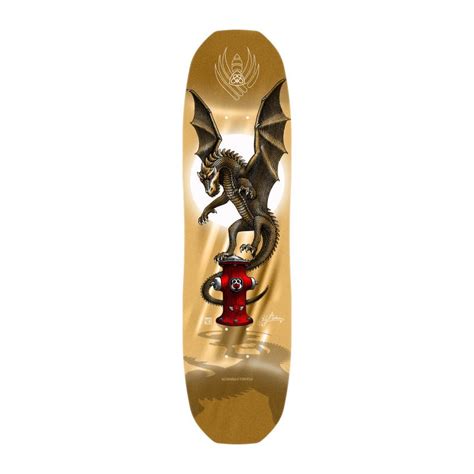 Powell Peralta Flight Andy Anderson Hydrant Gold Foil 84 Skateboard Deck