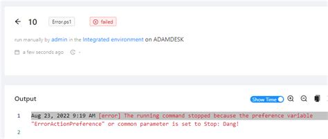Variable Erroractionpreference Always Gets Treated As Stop