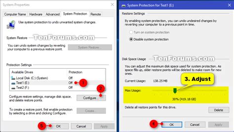Manage Space For Windows Backup In Windows 10 Tutorials
