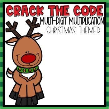 Crack The Code Multi Digit Multiplication Christmas Themed By CreatedbyMarloJ