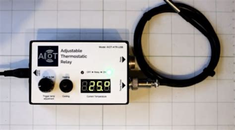 Microchip Makes On Linkedin Adjustable Thermostatic Relay Using
