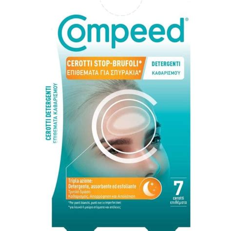 Compeed Cerotti Stop Brufoli Μάσκα Προσώπου για Καθαρισμό 7τμχ