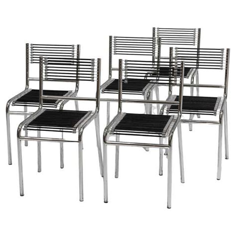 Set Of Four Chairs In Straw And Wood Vico Magistretti Cassina 1960s