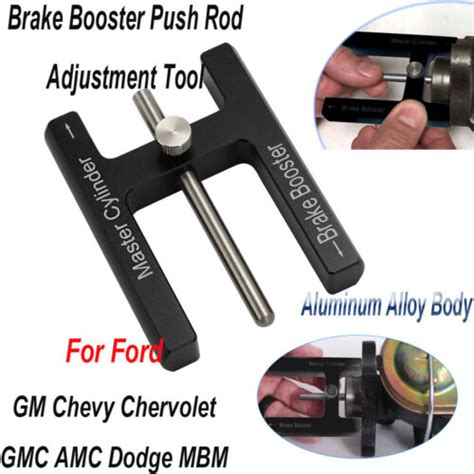 Brake Booster Push Rod Pin Master Cylinder Push Rod Length Gauge