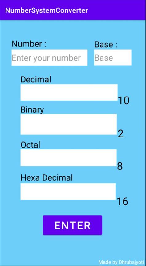 Number System Converter Apk For Android Download