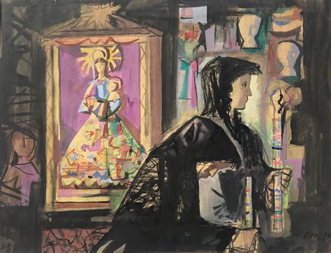 Ann Strassman Gestural Portrait Of Albert Einstein Acrylic On