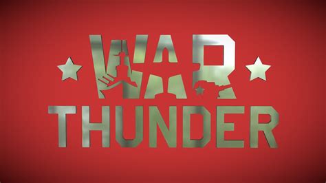 War Thunder Logo Download Free 3d Model By Anshinowara [51e0718