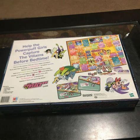 Powerpuff Girls Saving The World Before Bedtime Board Game Cartoon