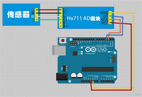 使用arduino开发板连接hx711称重传感器模块制作数字体重秤51cto博客arduino Hx711模块