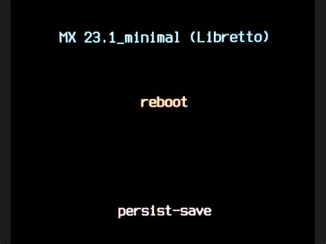 Режимы Persistence и Frugal в Mx Linux и Antix Блог про радио и Linux