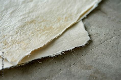 Collection Of Four Paper Samples Displaying Diverse Textures And Colors
