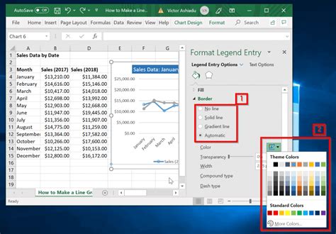How To Make A Line Graph In Excel Itechguides Com How To Make A Line Graph In Excel Itechguides Com
