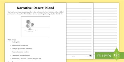 Naplan Style Writing Assessment Narrative Text Year 3 5