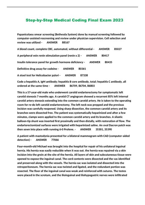 Medical Coding And Medical Billing Packaged Exams Stuvia Us