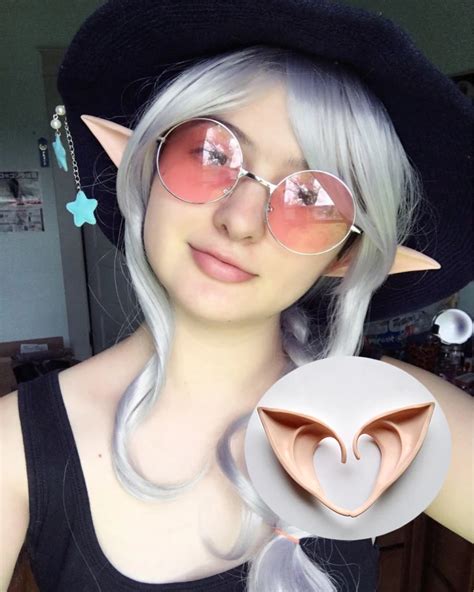 1 Pair Mysterious Angel Elf Ears Fairy Cosplay Accessories Larp