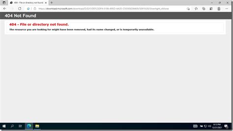 Howto Use Silverlight Enabled Website In Microsoft Edge Chromium