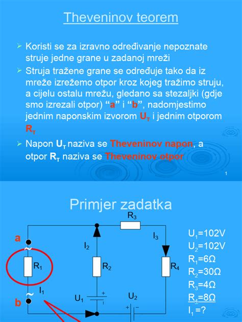 Metoda Theveninov Teorem Pdf