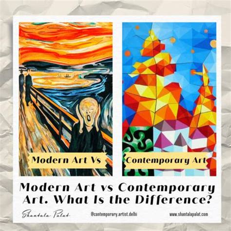 Modern Art Vs Contemporary Art What Is The Difference
