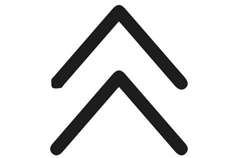 Top Arrow Icon Png On Transparent Background PNG