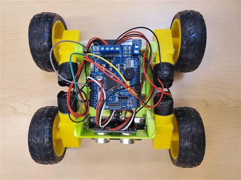 Arduino Car Chassis 4wd By Cruise Slater Download Free Stl Model