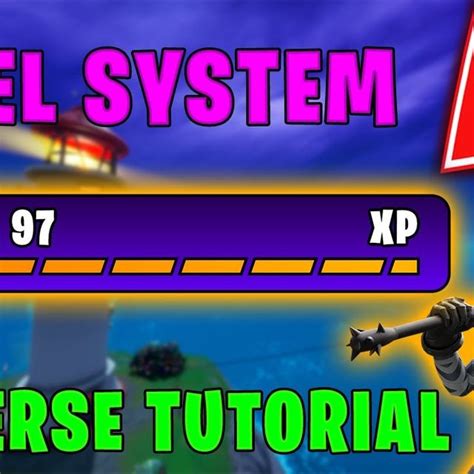 how to make a custom leveling system with save in uefn community tutorial