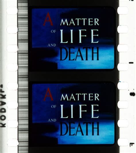 A Matter Of Life And Death 1946 Timeline Of Historical Colors In