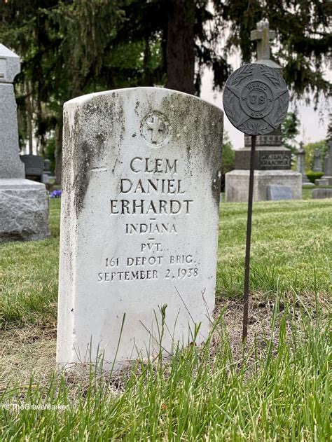 Clement Daniel Clem” Erhardt 1890 1938 Find A Grave Memorial