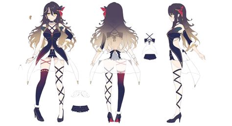 Hane Yuki Lua Asuka Production Kawaii Absurdres Highres Official Art 1girl Arm At Side