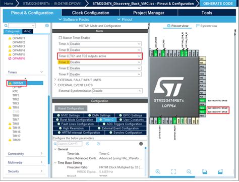 Stm32cubemx Configuration For Voltage Mode Control