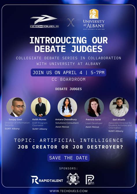 tech duels on linkedin techdebate aijobs judgespanel techinnovation