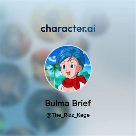 Chat With Bulma Brief Characterai Ai Chat Reimaginedyour Words Your World