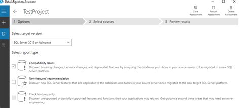 Data Migration Assistant Dma To Check Sql Server Compatibility Issues