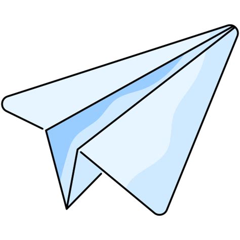 Бумажный самолетик иконка Generic Thin Outline Color Freepik