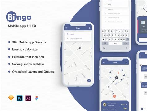 Bingo App Ui Kit — Ui Kits On Ui8 Ui Kit App Ui Mobile App Design