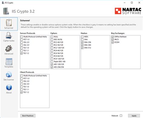 Chandler Windows Server SSL TLS Configuring Secure Cipher Suites