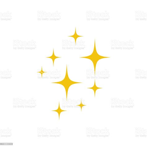 반짝이는 흑백 기호 벡터 원래 반짝이는 스타터 아이콘 빛나는 빛 빛 효과 별 빛나는 플래시 장식 반짝임 빛나는 빛 효과 및 버스트 컬렉션 벡터 겨울에 대한 스톡 벡터 아트