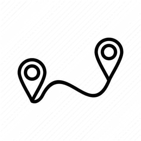 Destination Path Route Icon Icon Search Engine