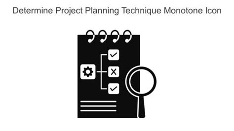 Project Plan Monotone Slideteam